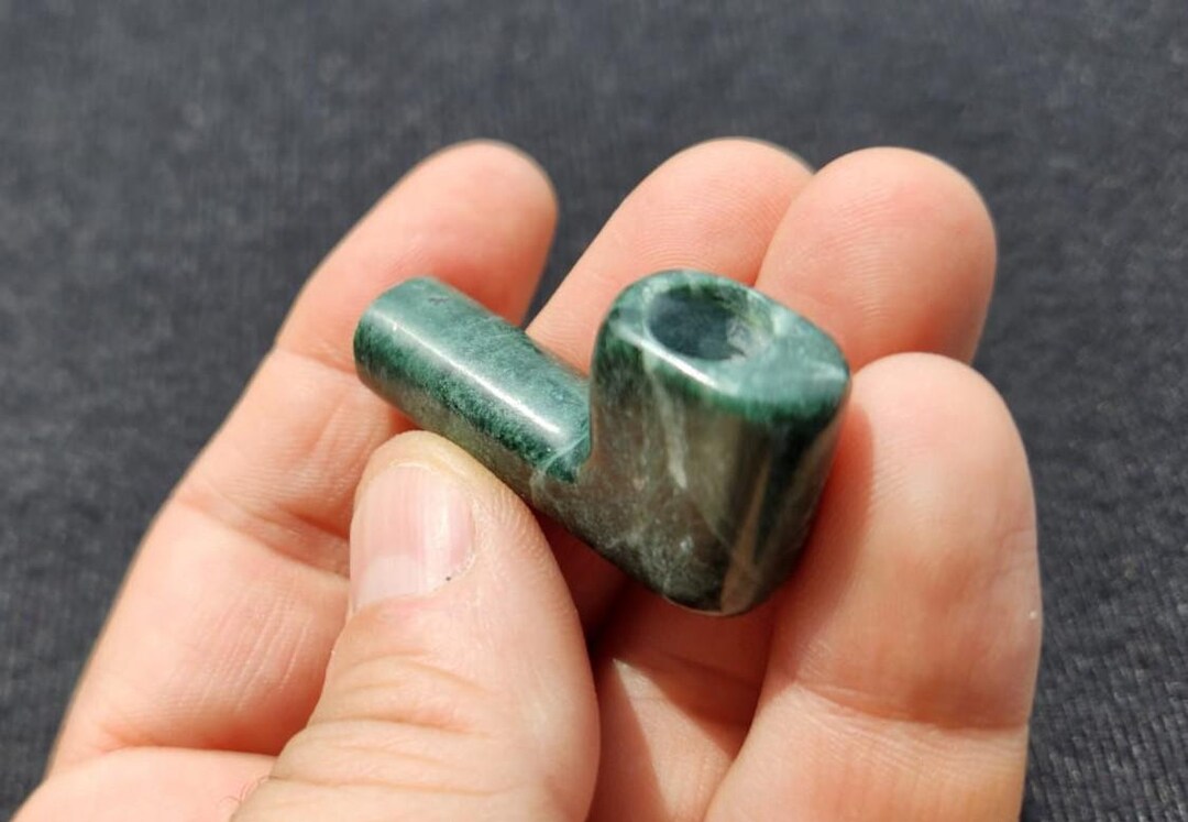 Pre Columbian Style Jade Pipe - Etsy