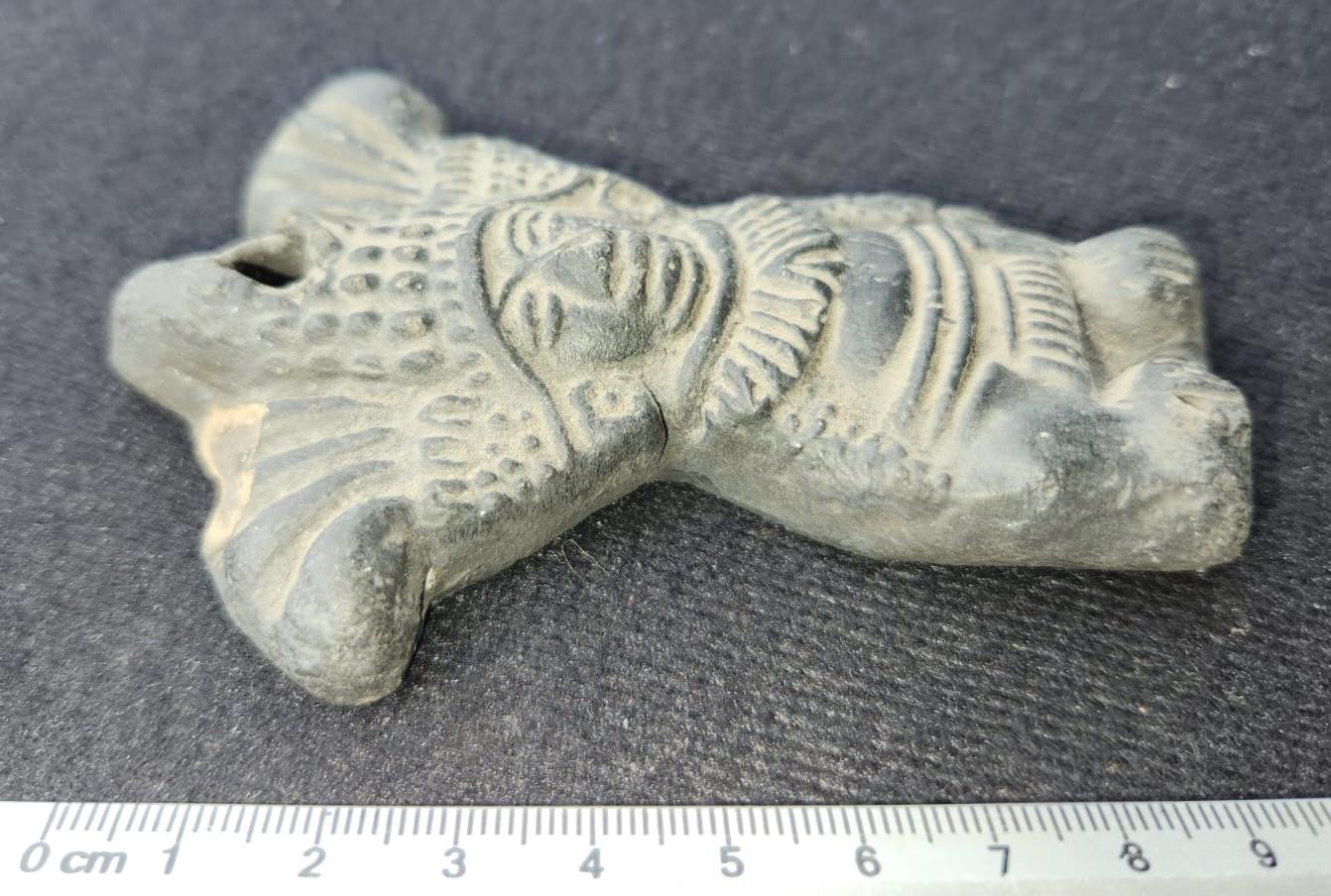 Pre Columbian Aztec Maya Style Clay Figurine Pendant - Etsy