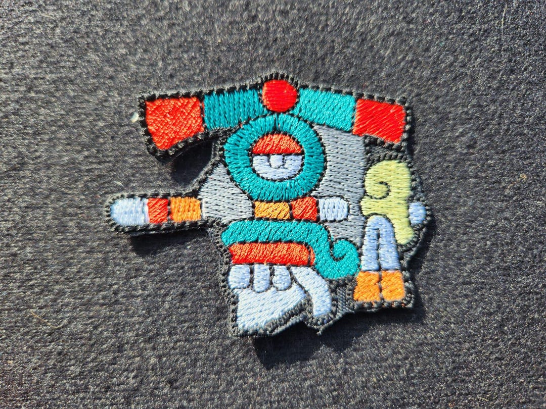 Pre Columbian Aztec Rain God TLALOC Patch - From Mexico - Etsy