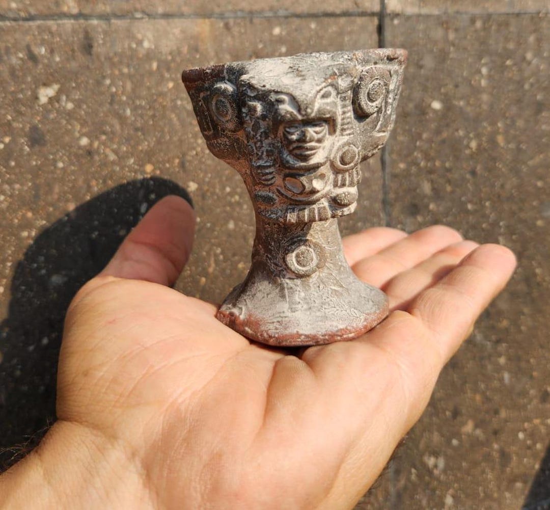 Pre Columbian Style Aztec Maya God Copal Censer - Made in Mexico - Etsy