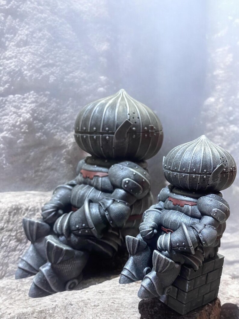 Dark Souls Figure | Onion Knight Statue |video Games Gift | Siegmeyer ...