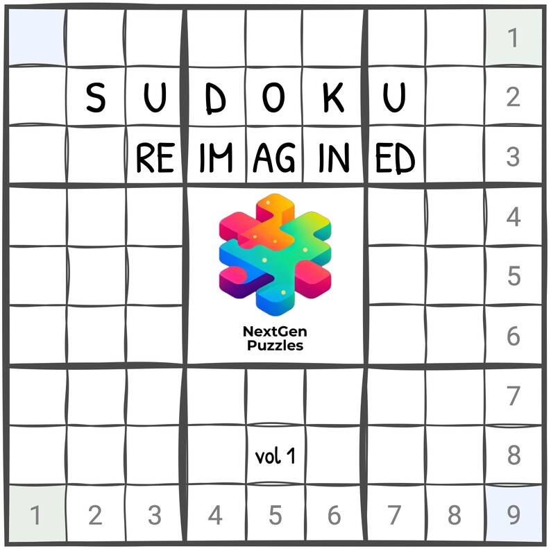 Sudoku Reimagined: Discover New Dimensions of Sudoku - Etsy
