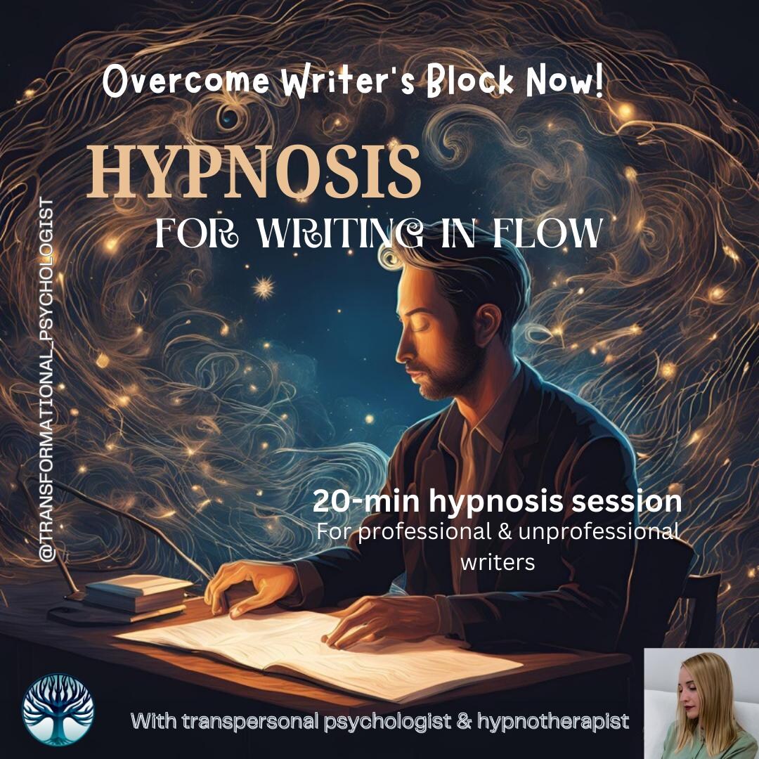Hypnosis for Writing in Flow Improve Writing Unlock Creativity & Mental ...