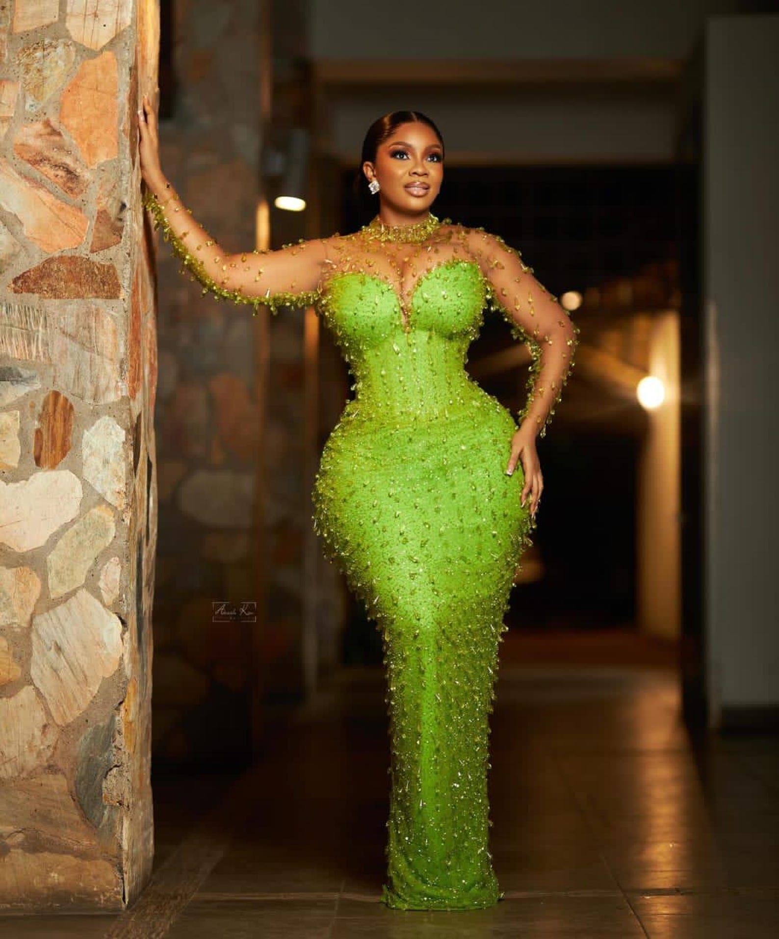 Well Structured Fully Beaded Corset Prom Bridal Wedding Custom Dress ...