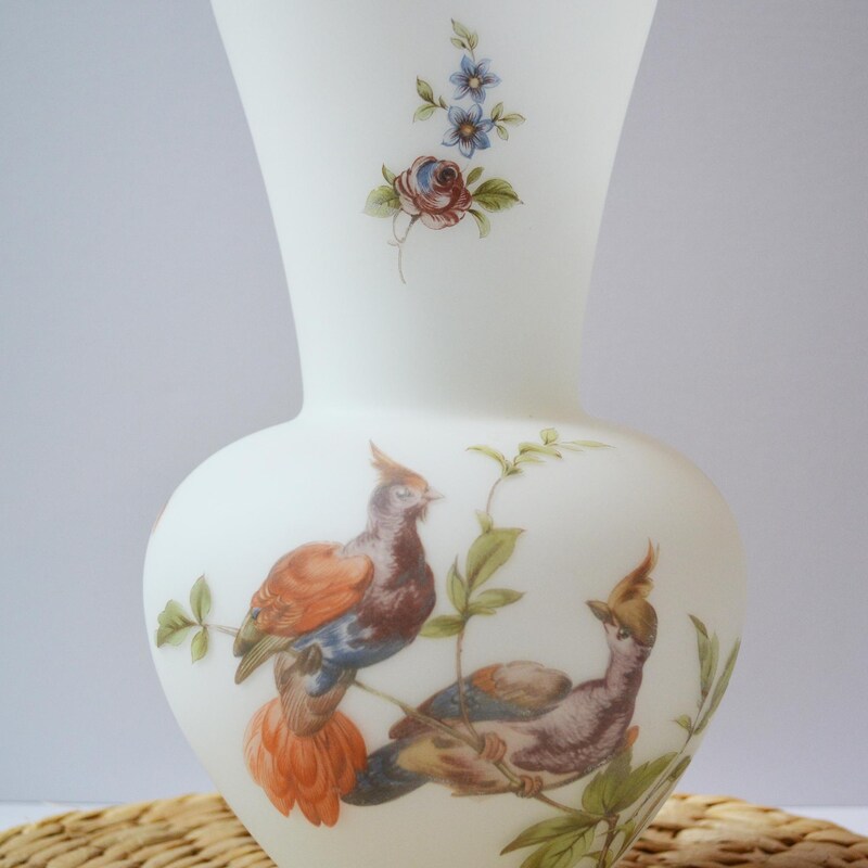 Pheasant Vase - Etsy
