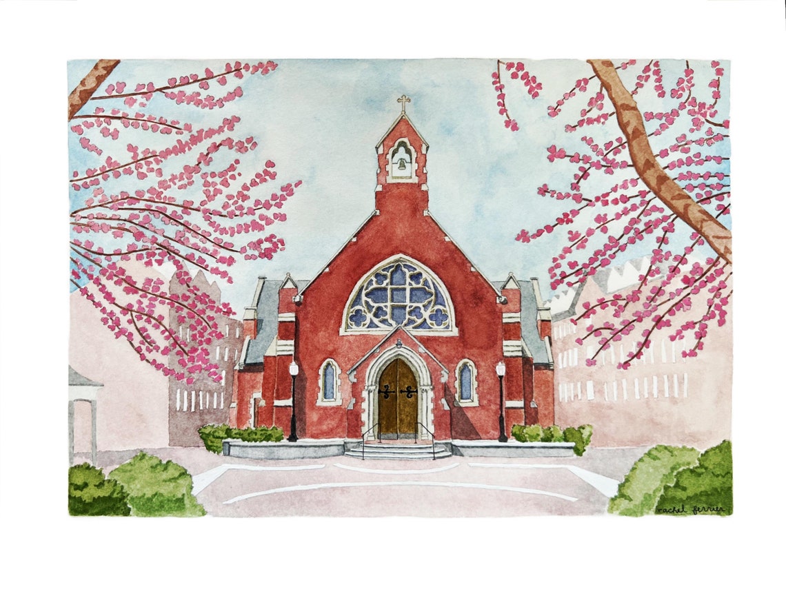 Dahlgren Chapel of the Sacred Heart at Georgetown University - Etsy