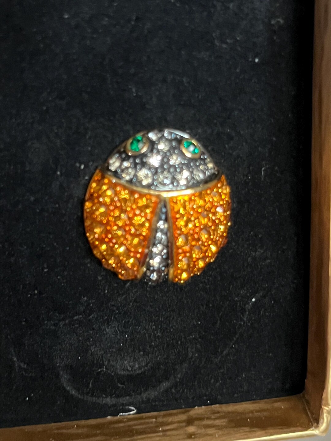 Joan Rivers Ladybug Magnetic Brooch - Etsy