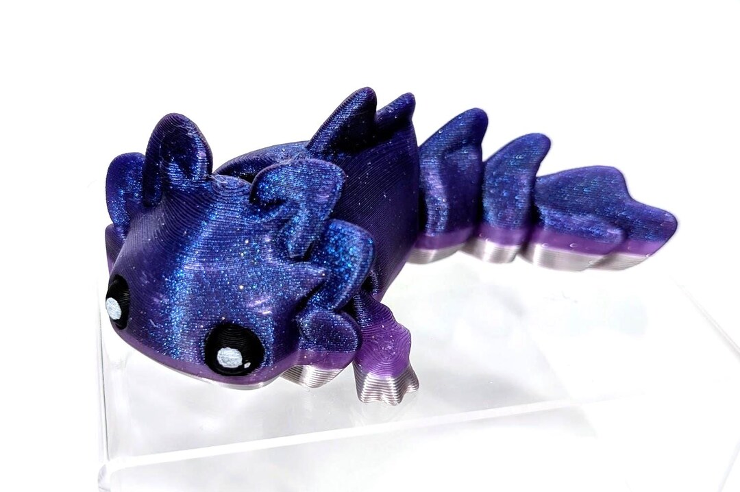 Axolotl Tadpole Fidget *ender Pearl* - Etsy