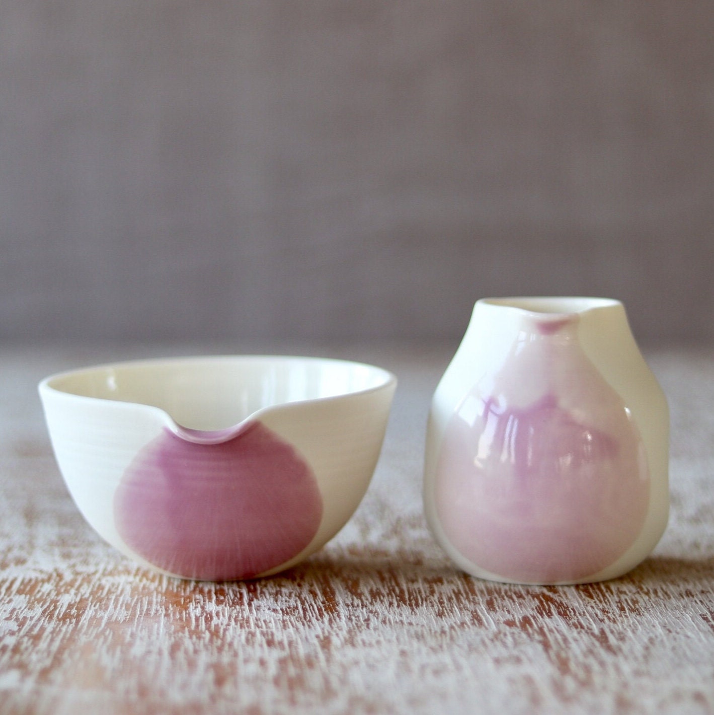 Porcelain Pouring Bowl Handmade Ceramic Cooks Bowl - Etsy