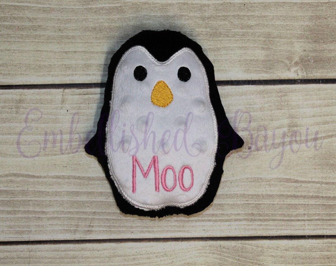 Personalized Stuffed Penguin Toy Soft and Plush for Baby or Dog - Etsy