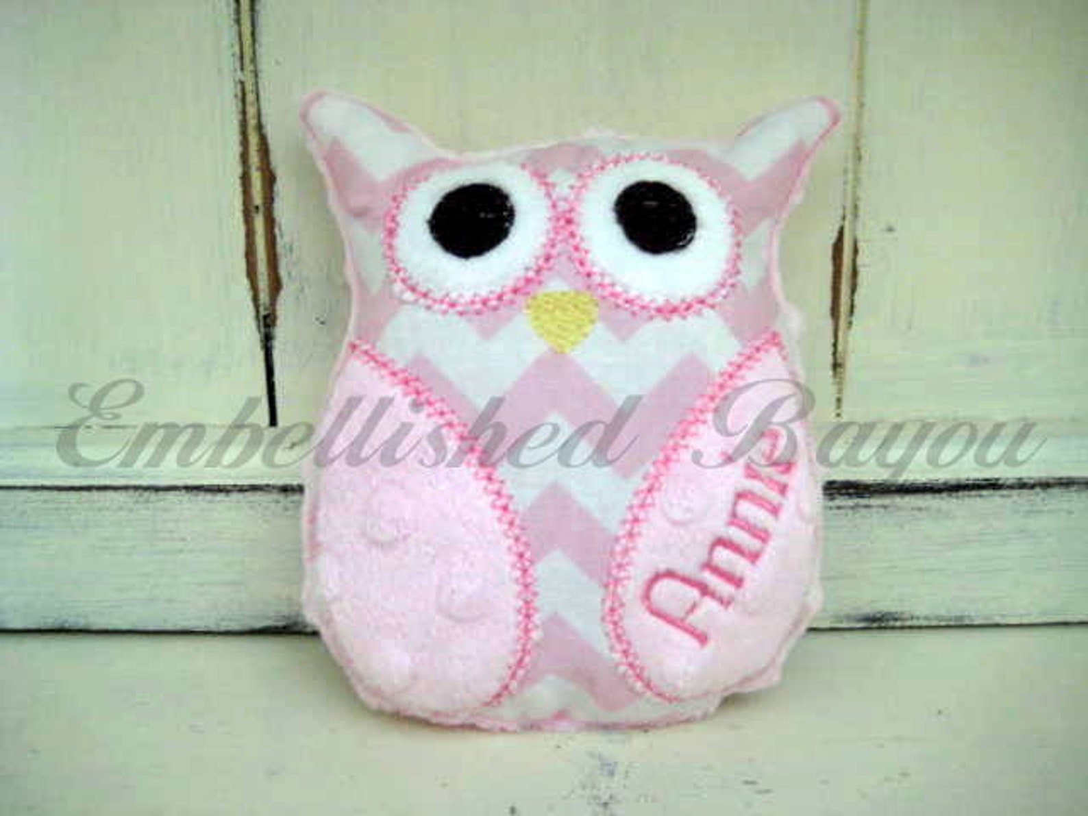 Personalized Stuffed Owl Soft and Plush Toy for Baby or Dog - SMALL - Etsy