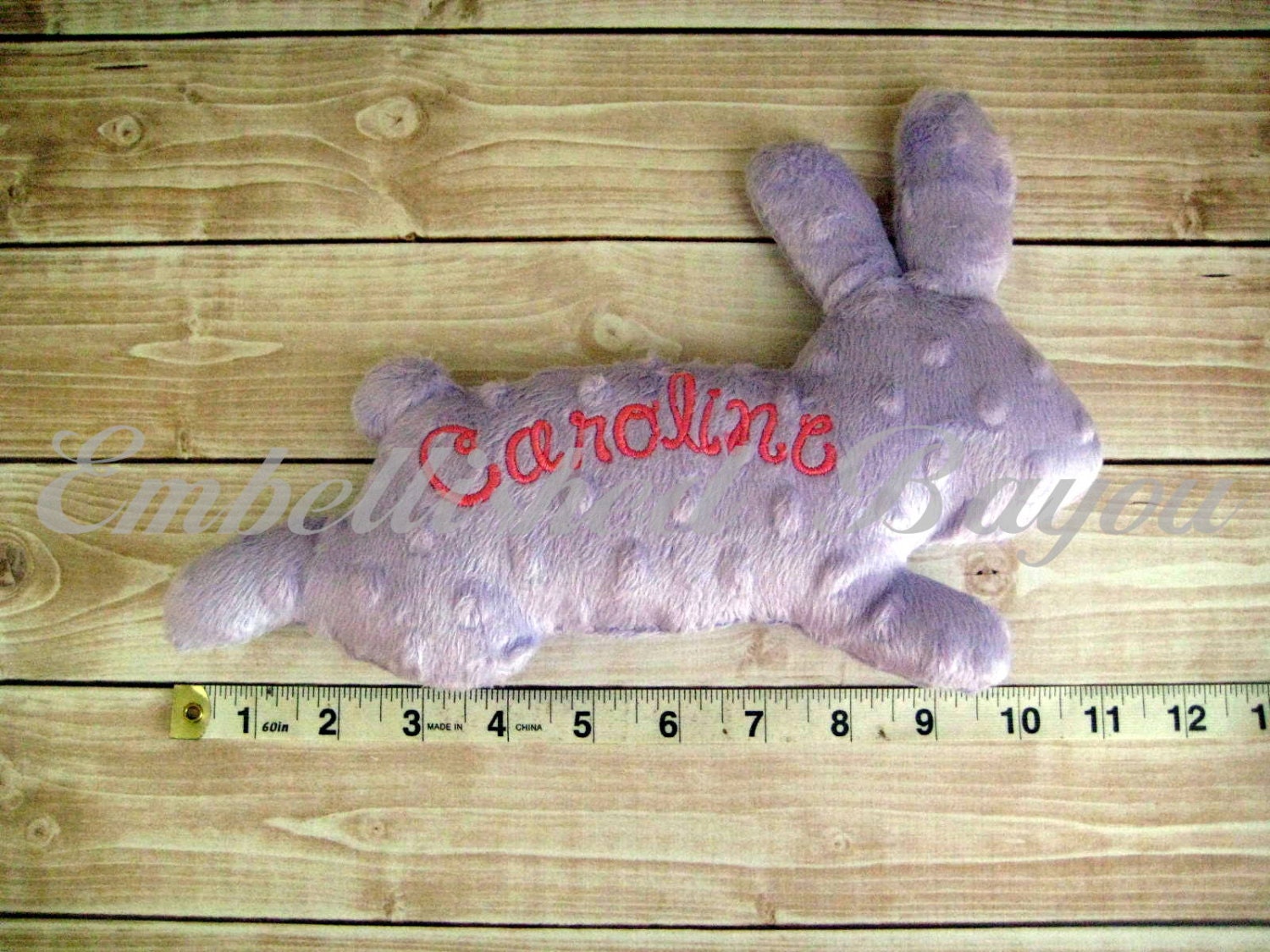 Personalized Stuffed Minky Bunny Toy Soft and Plush for Baby - Etsy
