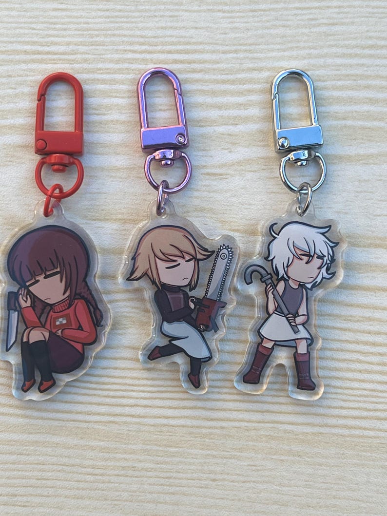 RPG Maker Horror Games Keychains pre-order - Etsy