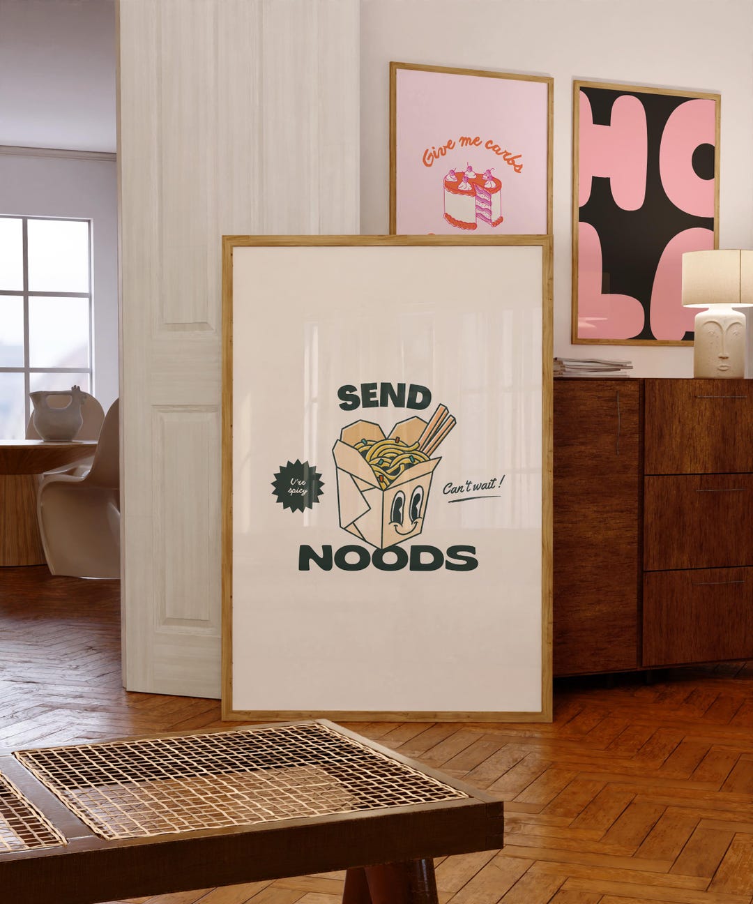 Funny Food Poster, Downloadable Print, Comic Art Print, Trendy Posters ...