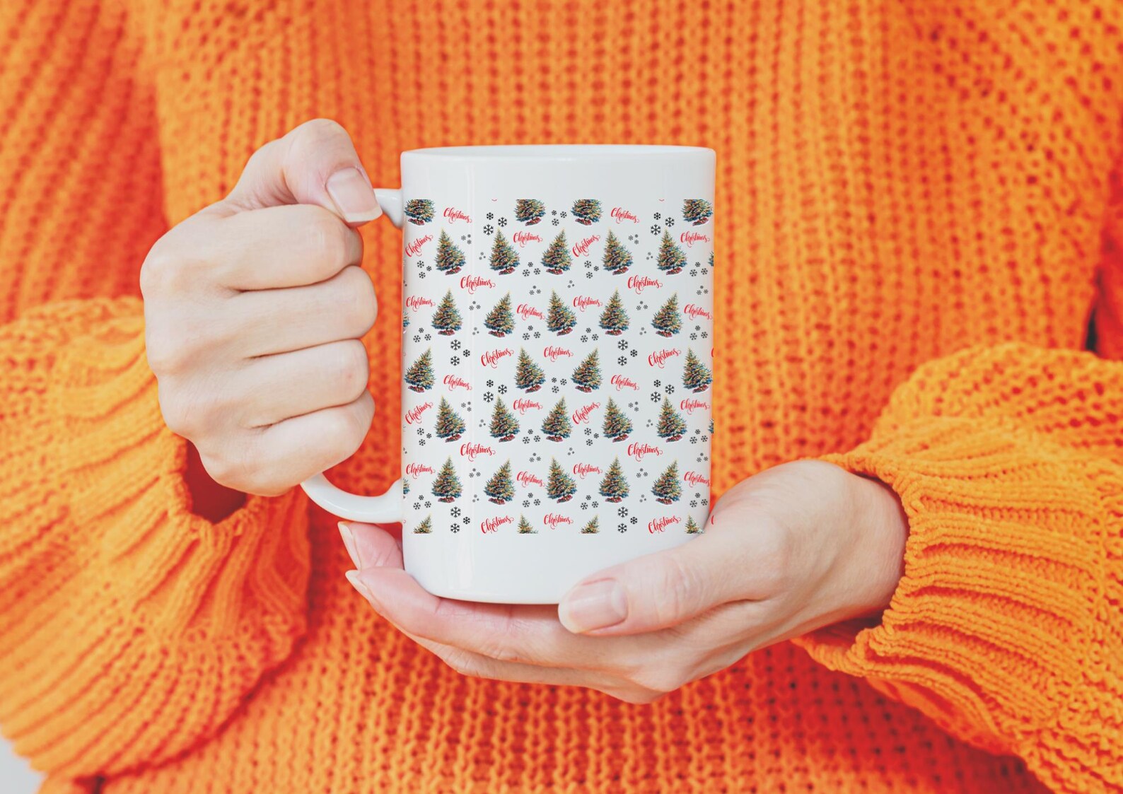 Christmas Tree Clipart, Vintage Christmas Trees, Christmas Seamless ...