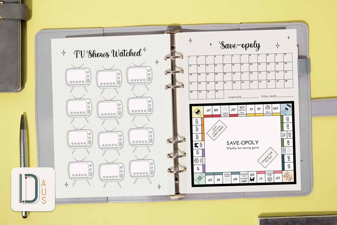 Ultimate Bullet Journal Tracker Printable Inserts Set Pre-made Bullet ...