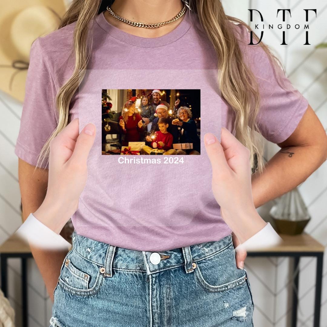 Custom Photo Decal, Personalized Photo Decal, Custom DTF Transfer ...