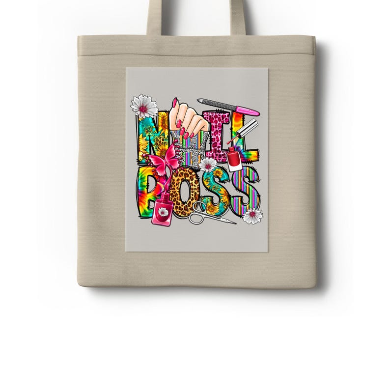 Nail Boss DTF Heat Transfer: Nail Tech, Manicurist Ready for Press - Etsy
