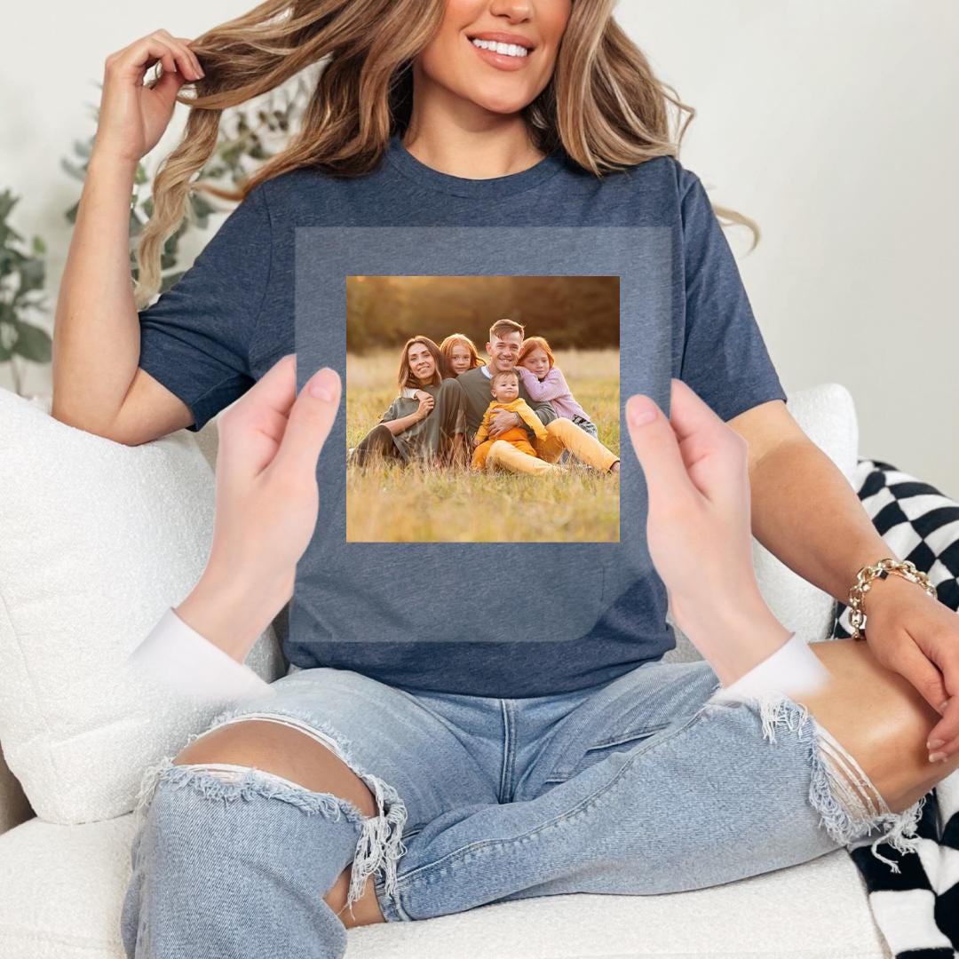 Custom Photo Iron on Transfer: Personalized DTF Decal - Etsy