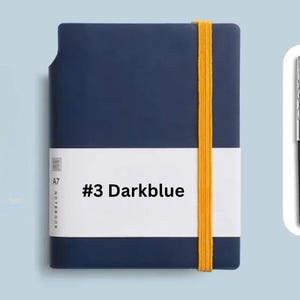 Pocket Notebook Series With Matching Pen - 7 Colours, A6 or A7 ...