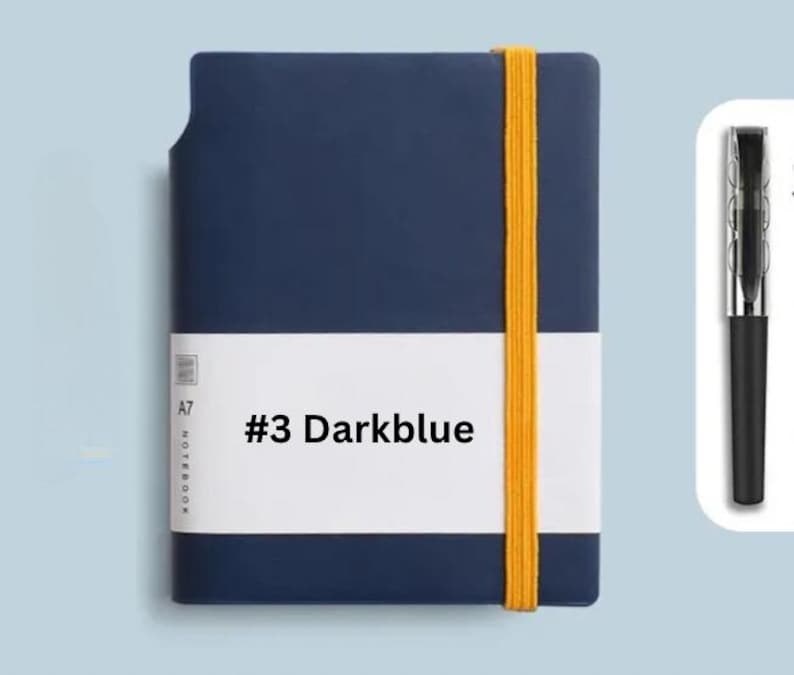 Pocket Notebook Series With Matching Pen - 7 Colours, A6 or A7 ...