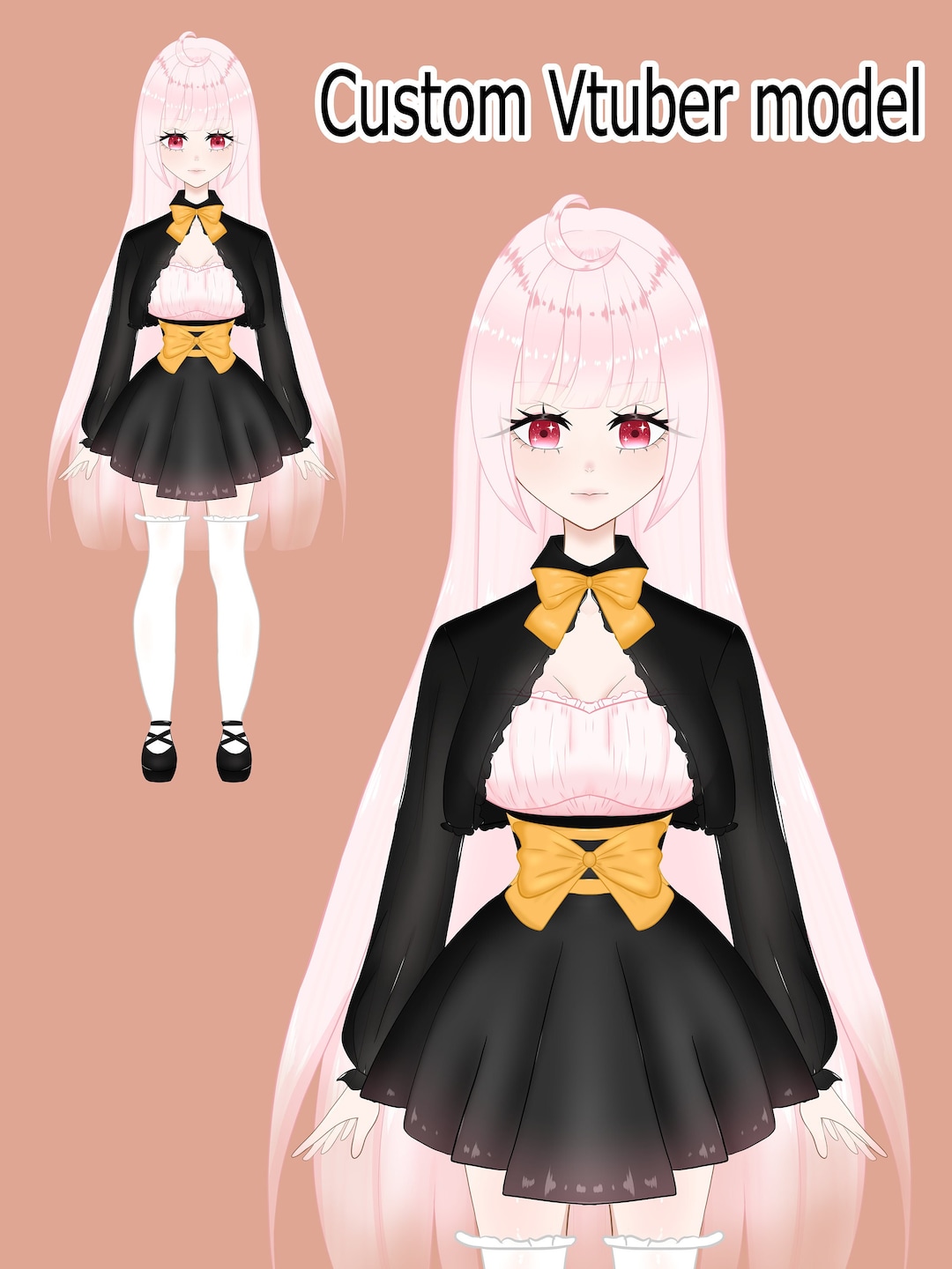 Premade Vtuber Devil Model - Etsy