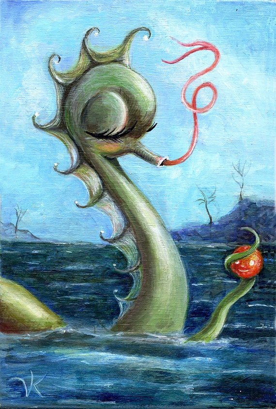 Water Drawings Monster Posisona