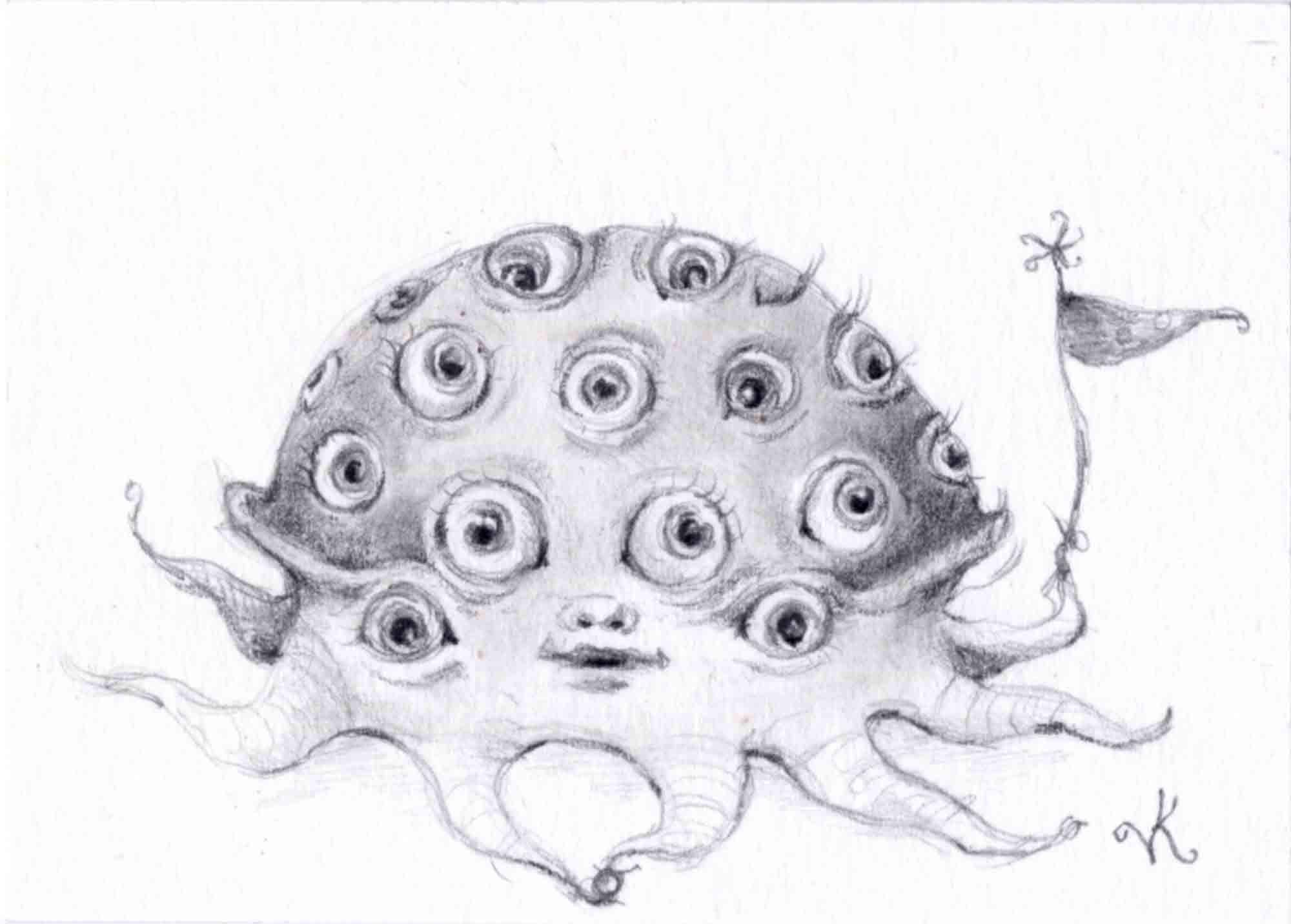 Cute Weird Creature Drawings