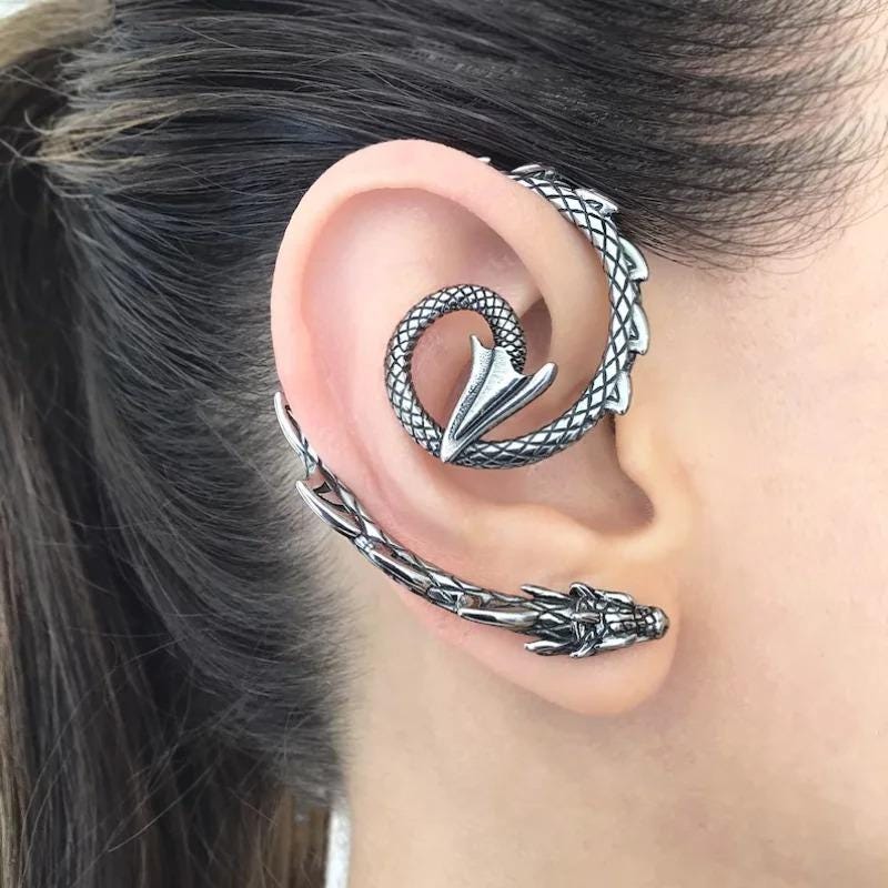 Dragon Ear Cuff - Etsy