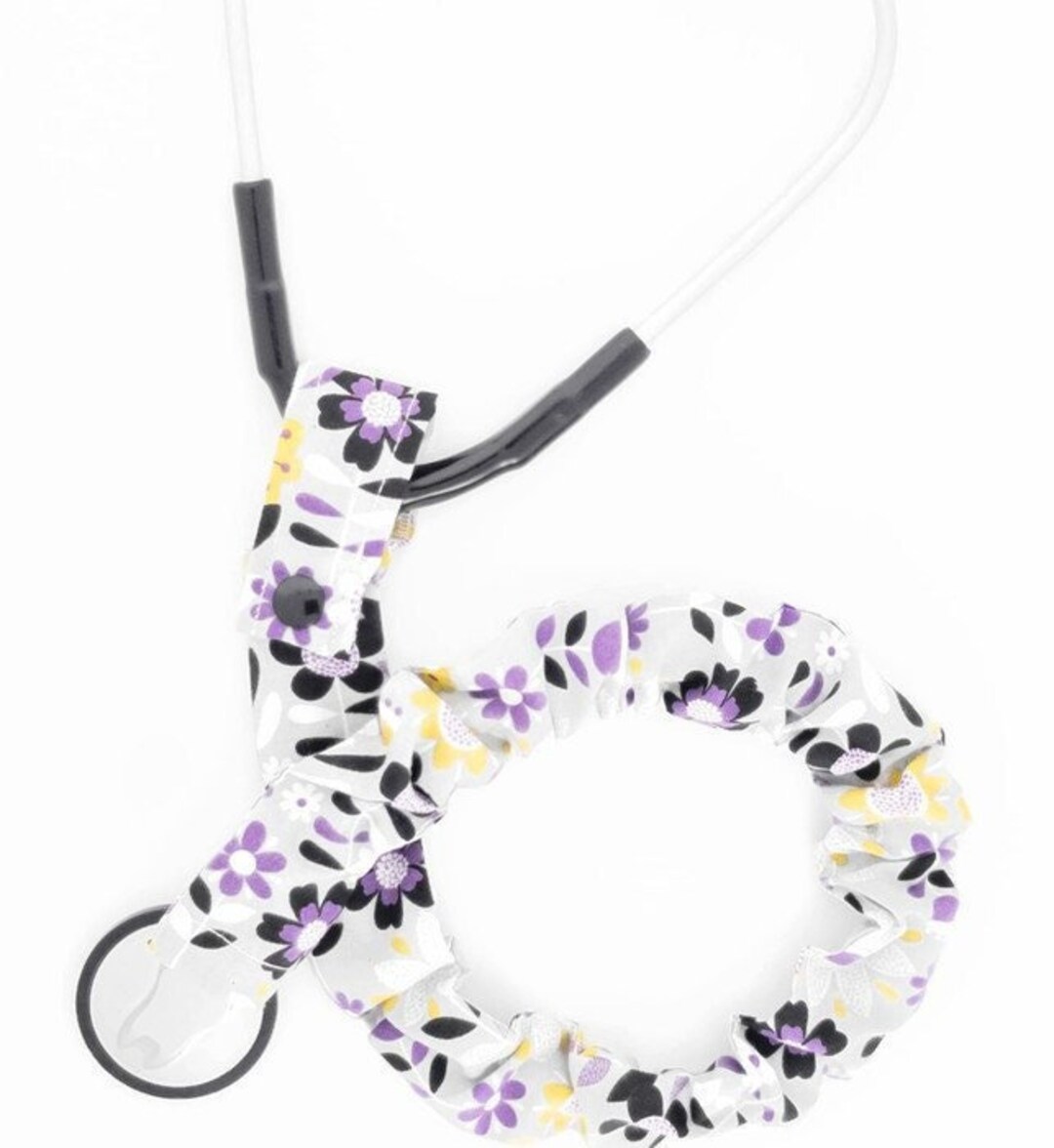 Floral Stethoscope Cover: Purple Spring Flowers, Student Nurse Gift - Etsy