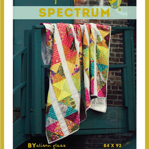 PDF Pattern for Chevron Patchwork Quilt Available in Cot | Etsy