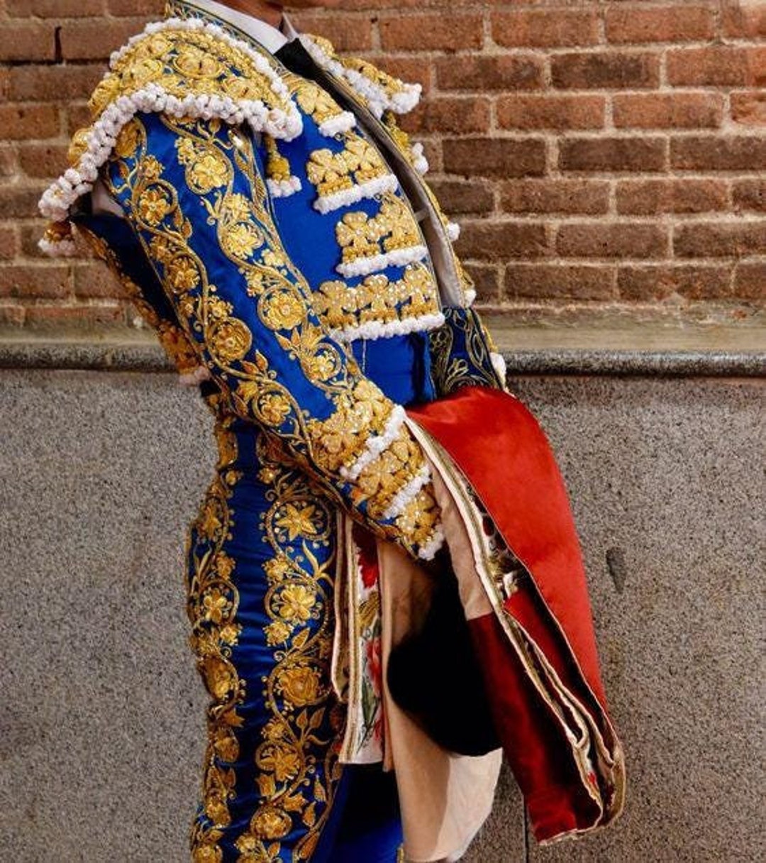 Buy Customized Blue Matador Men's Bull Fighter Costume Spanish ...