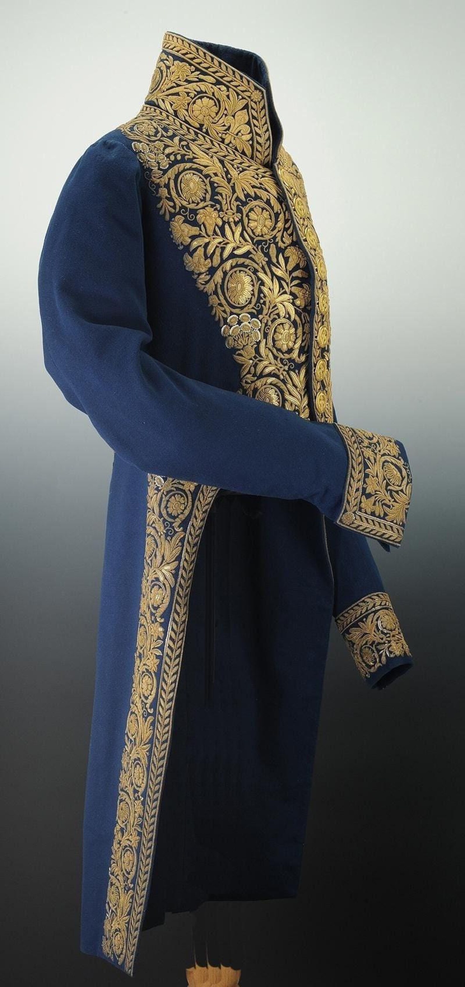 Men's Customised Blue Embroidered History Jacket 18th Century Rococo ...
