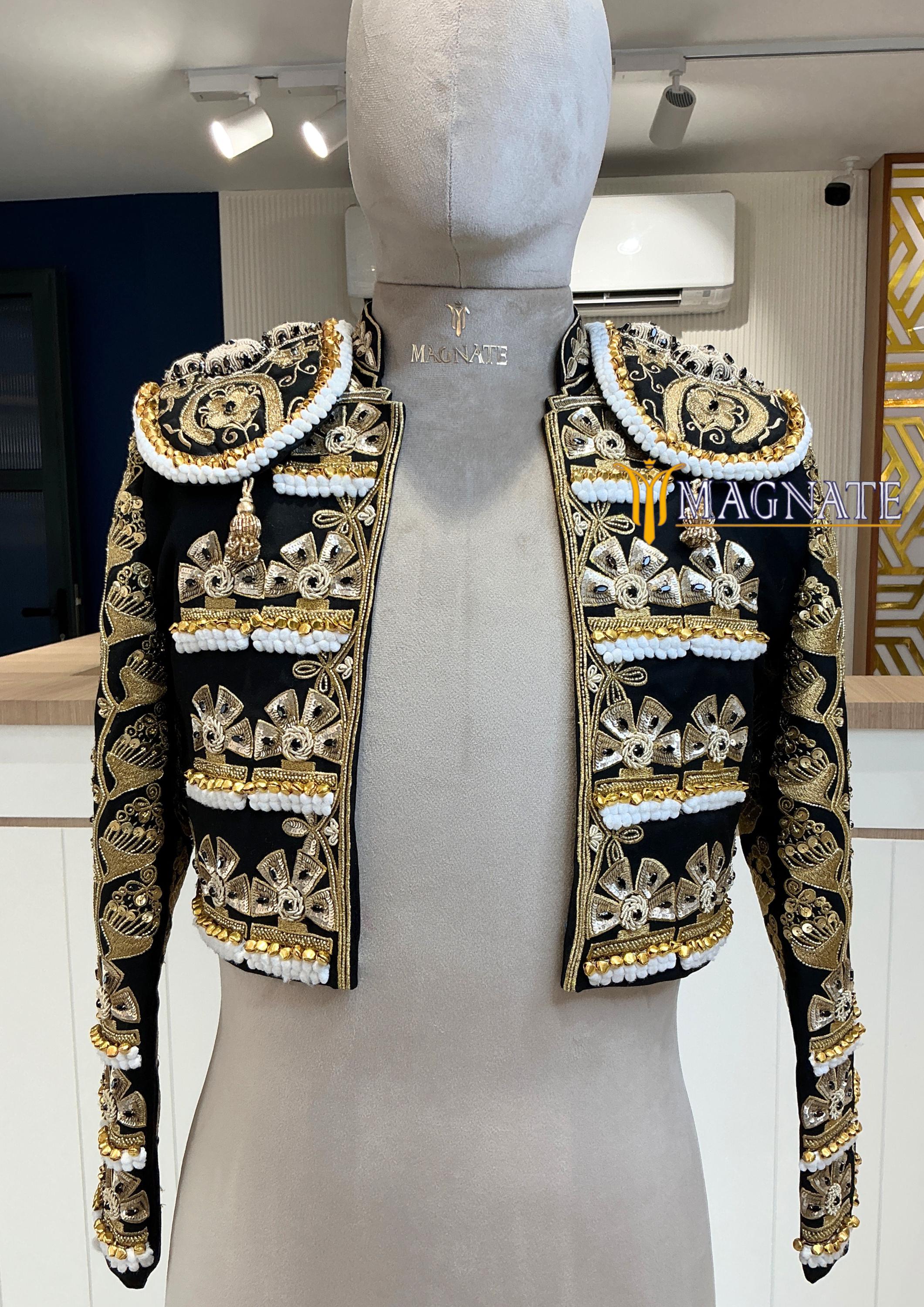 Men Customized Black Matador Bullfighter Costume Spanish Carnival ...