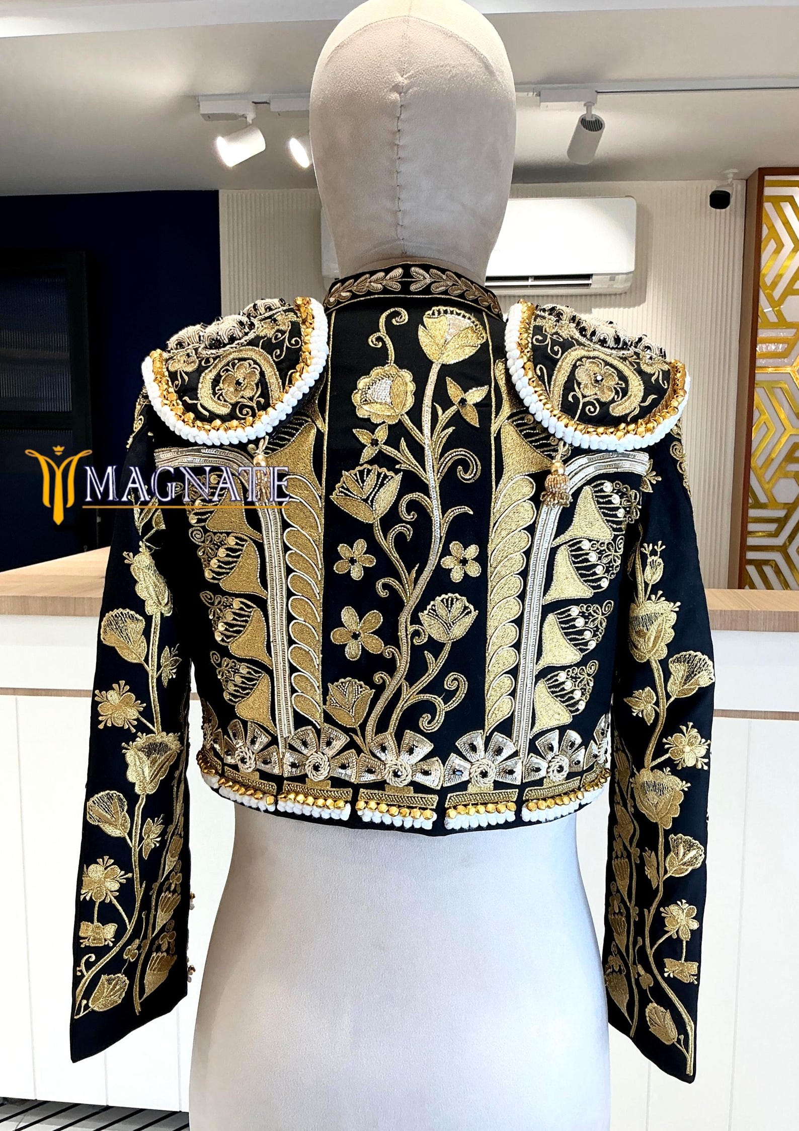 Men Customized Black Matador Bullfighter Costume Spanish Carnival ...