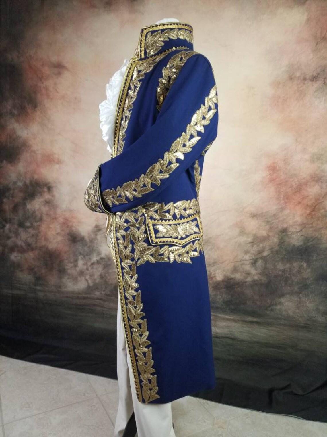 Historical Men Rococo Period Costume Suit Theatre Balls Cosplay French ...