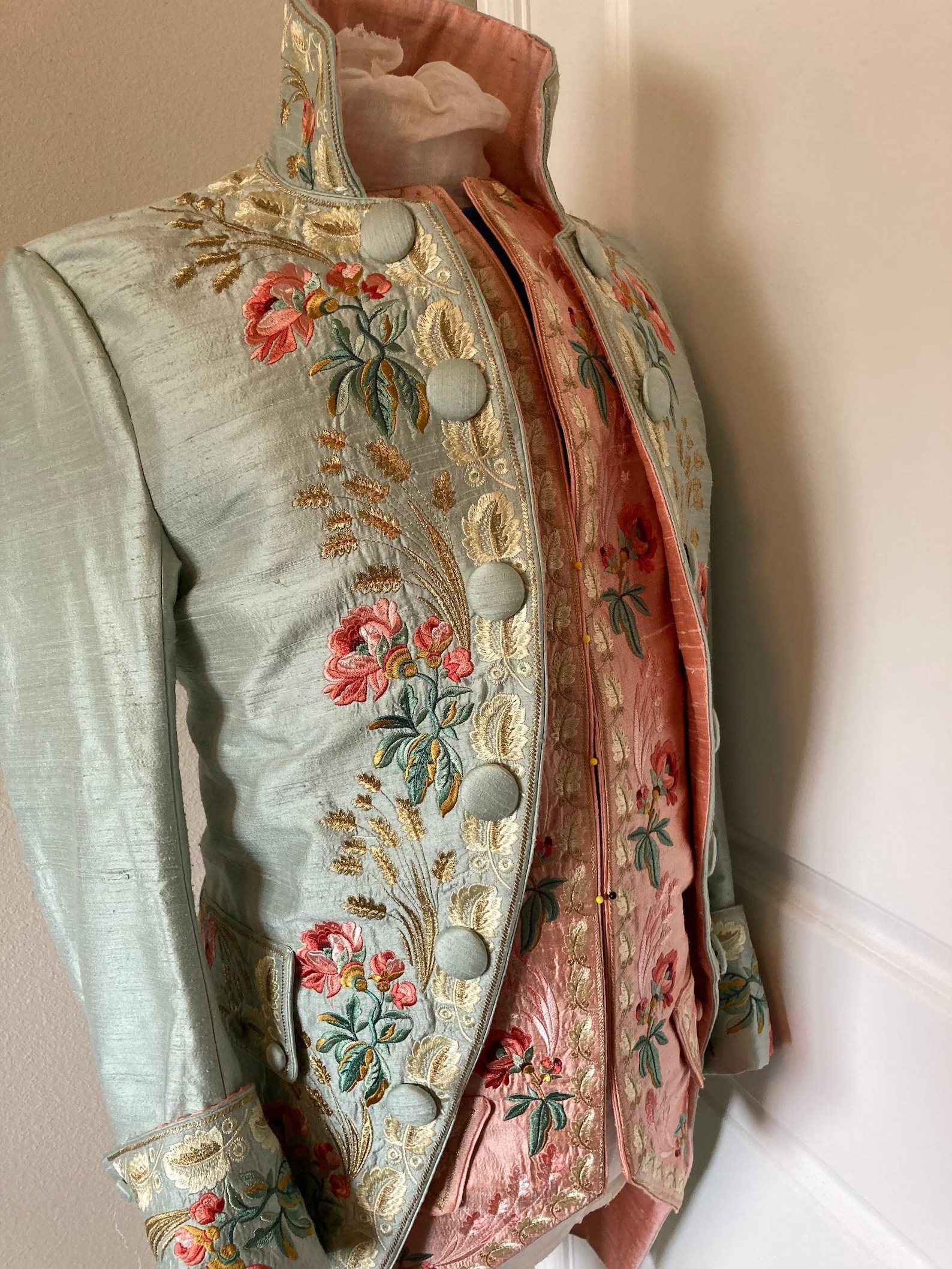 Men Custom Rococo Embroidered 18thc Venetian Costume – Gala ...
