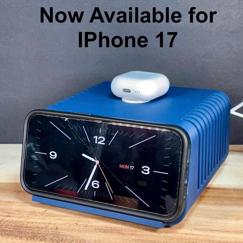 Retro Phone Charging Dock: Compatible With iPhone Magsafe Chargers ...