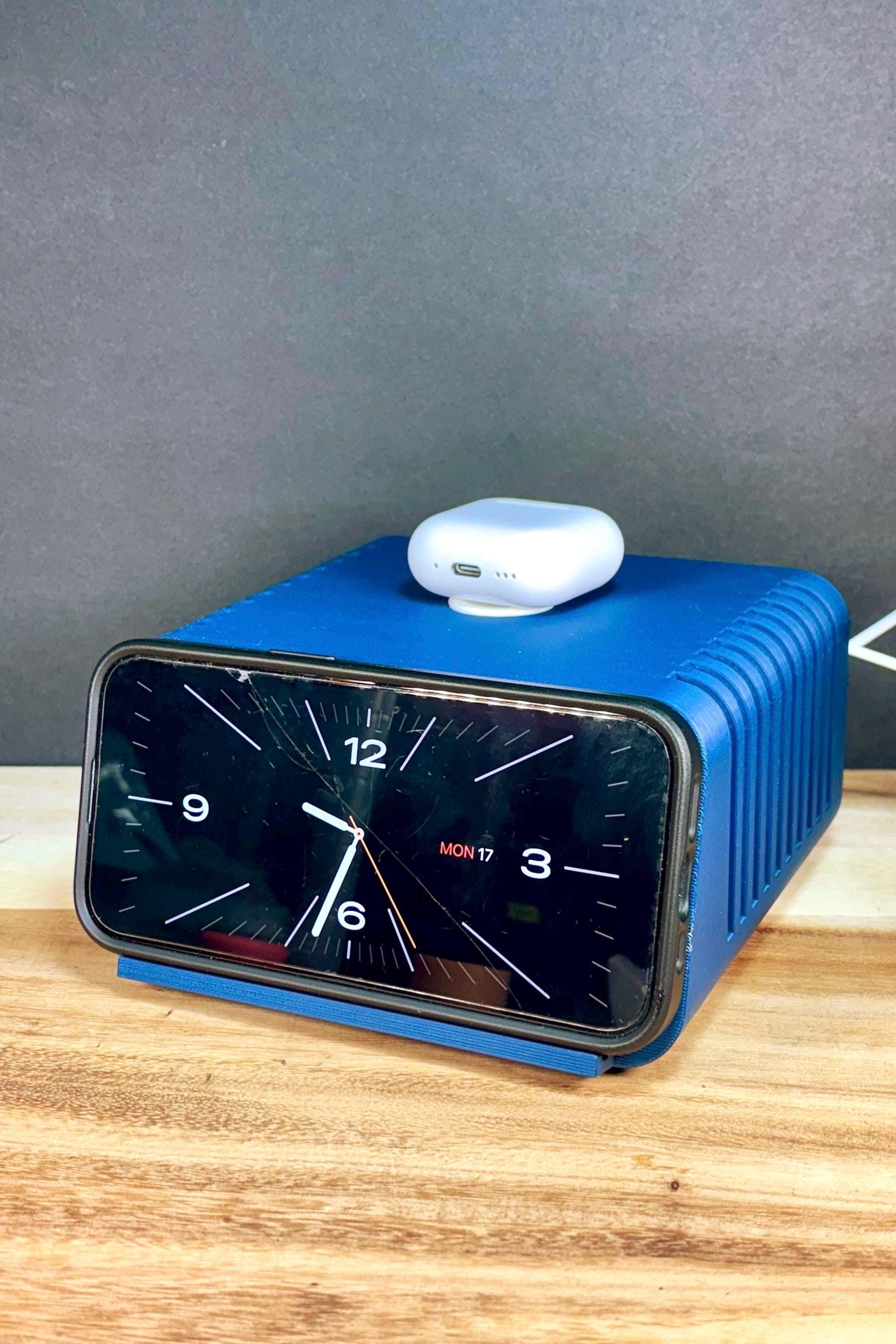 Retro Phone Charging Dock: Compatible With iPhone Magsafe Chargers ...