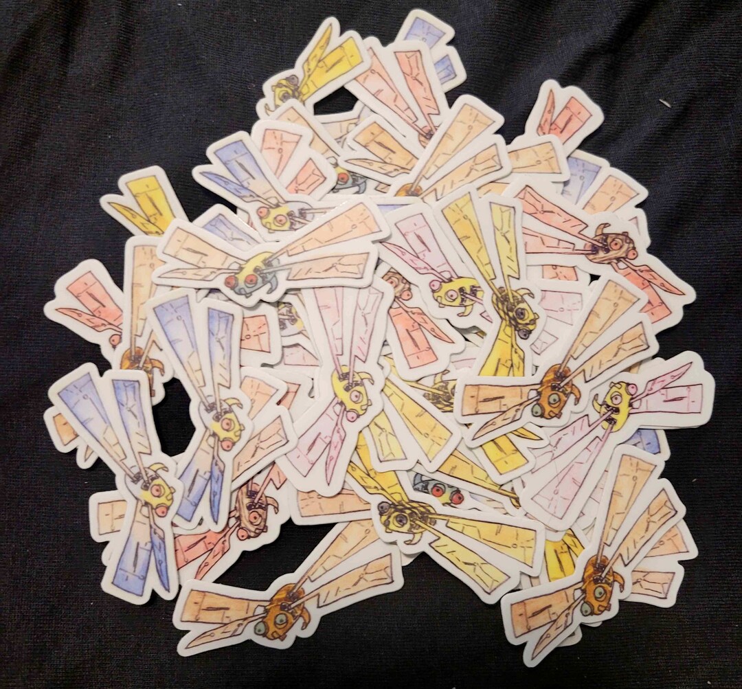 Tec Fly Sticker Pack - Etsy
