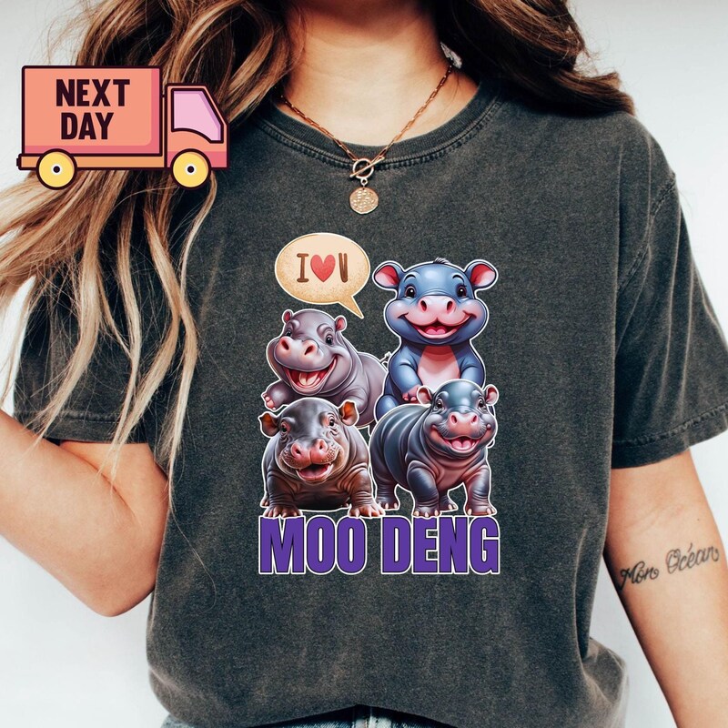 Moo Deng Merchandise - Etsy