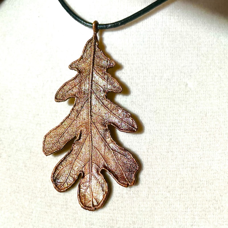 Copper Leaf - Etsy