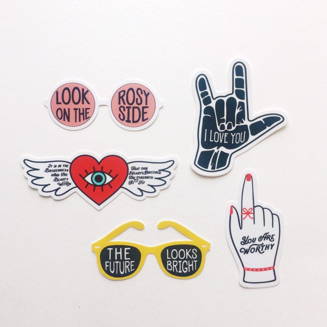 Assorted Sticker Pack - Etsy