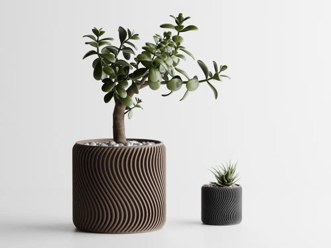 Wavy Planter 1 - Etsy