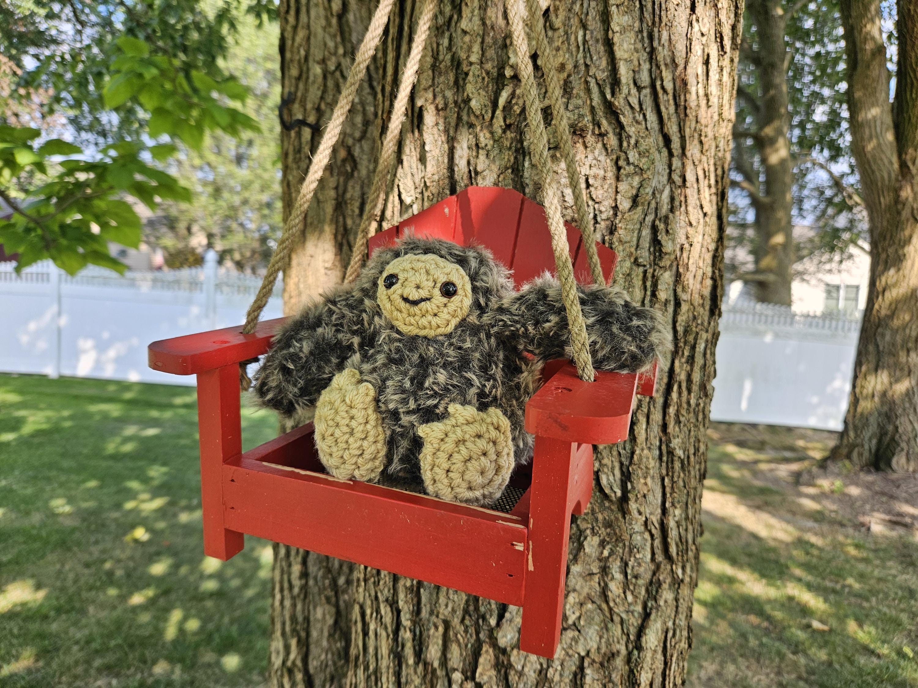 Crochet Baby Sasquatch Bigfoot Plushie (MADE TO ORDER) - Etsy