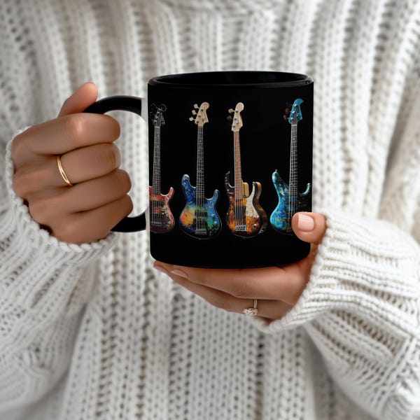 Guitar Mug - Etsy
