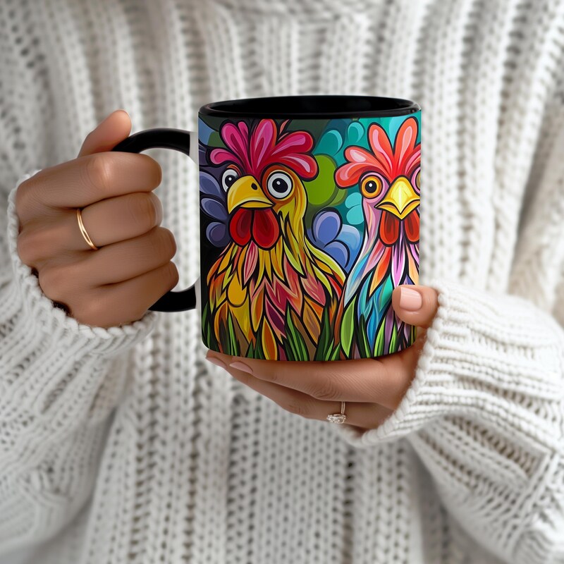 Chicken Mug - Etsy