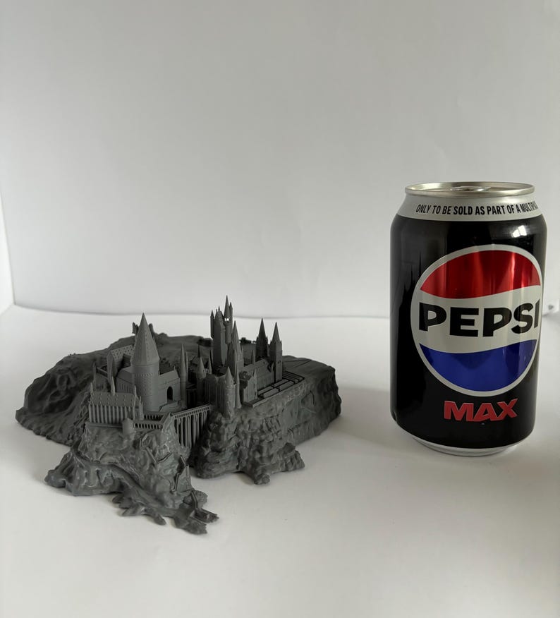 Hogwarts Castle Harry Potter Scale Model for Painting Primed ...