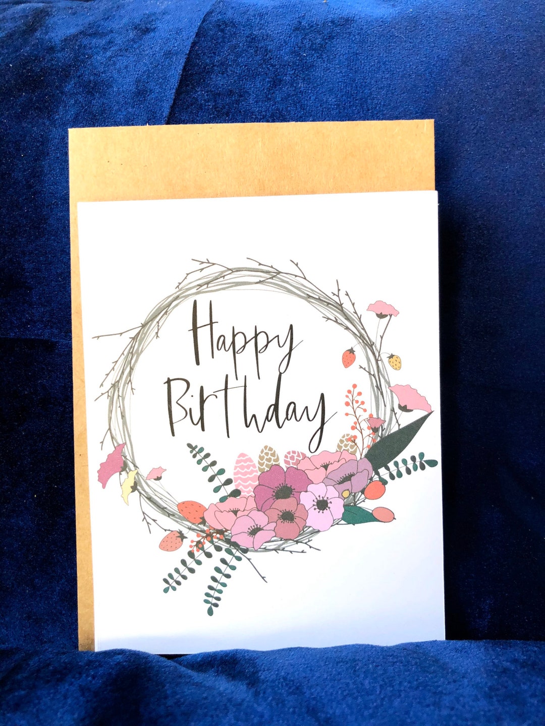 Happy Birthday Card for Women, Birthday Card for Her, Greeting Card ...