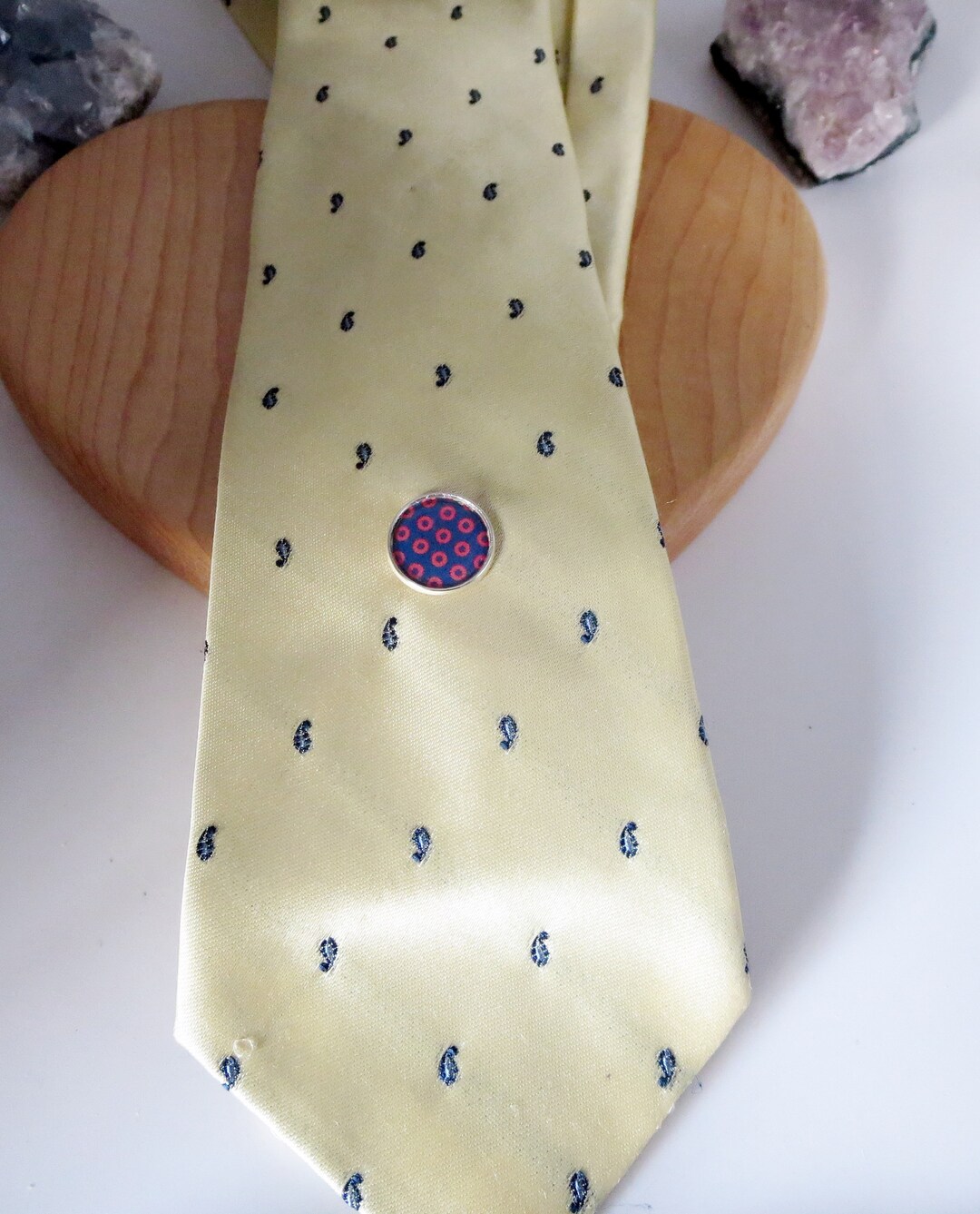 Phish Button That Donate Phishman Donut Photo Blue and Red Small Tie ...